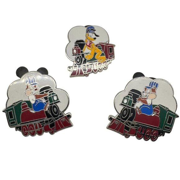 Disney | Jewelry | Disney Train Conductor Pin Set Limited Release ...